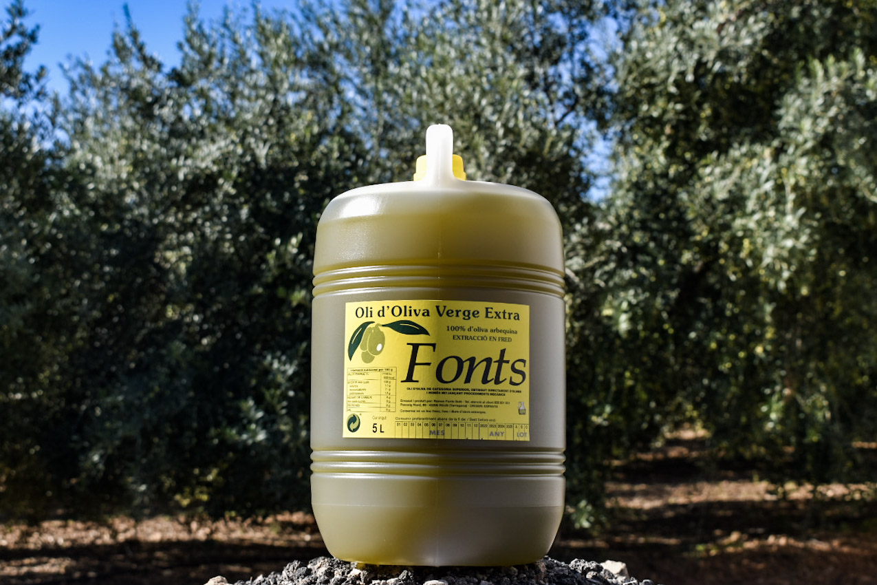 L’Oli del Raig del Molí Fonts de Reus, disponible a la botiga i online