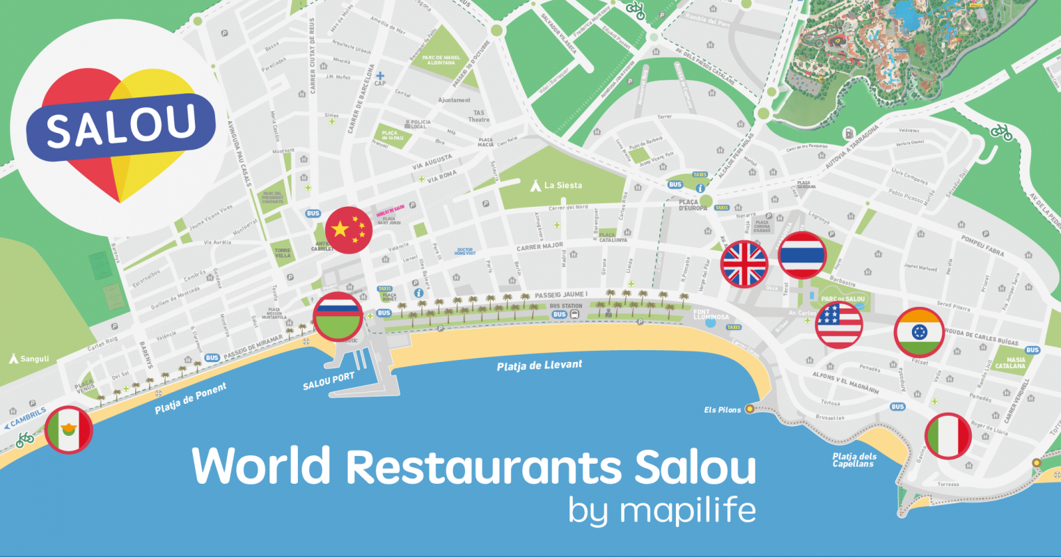 International restaurants in Salou, the ultimate guide | Mapilife Costa ...